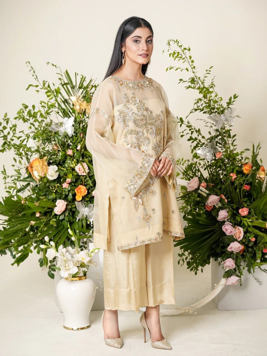 Pakistani Wedding Dress Eid Collection Indian Clothes Party Wear ...