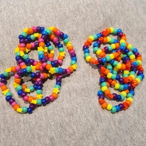 Rainbow Star Kandi - Etsy