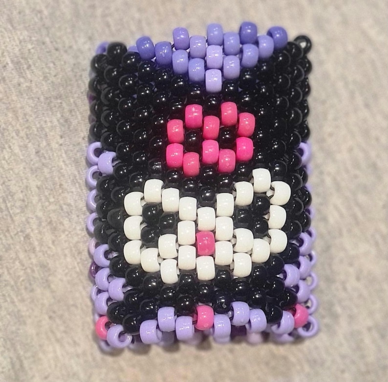 Hello Kitty / Kuromi Kandi Cuffs - Etsy UK