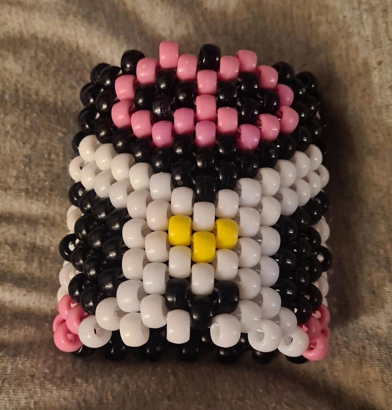 Hello Kitty / Kuromi Kandi Cuffs - Etsy UK
