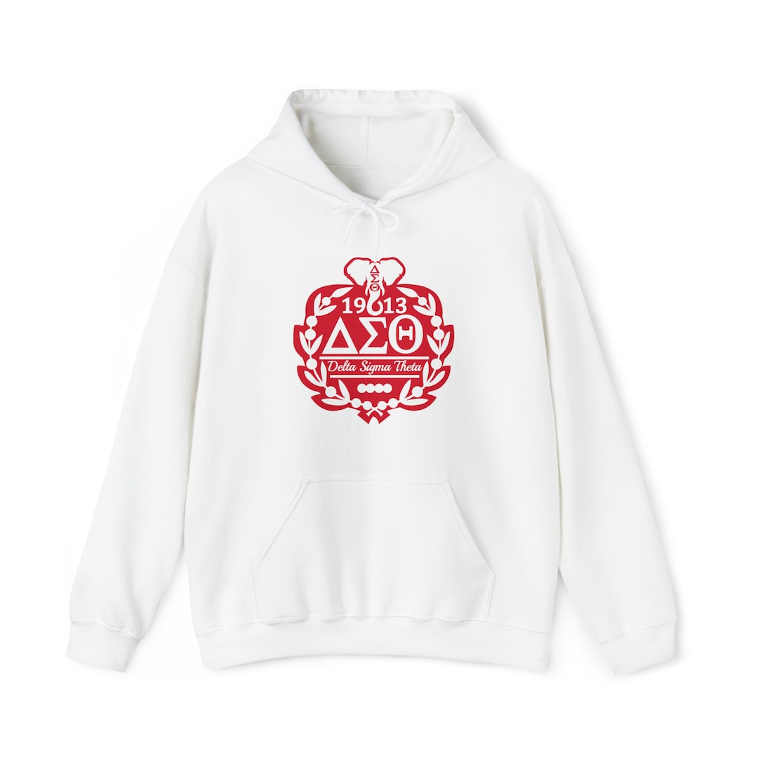 Sorors ONLY DST Elephant Emblem- Unisex Heavy Blend™ Hooded Sweatshirt ...