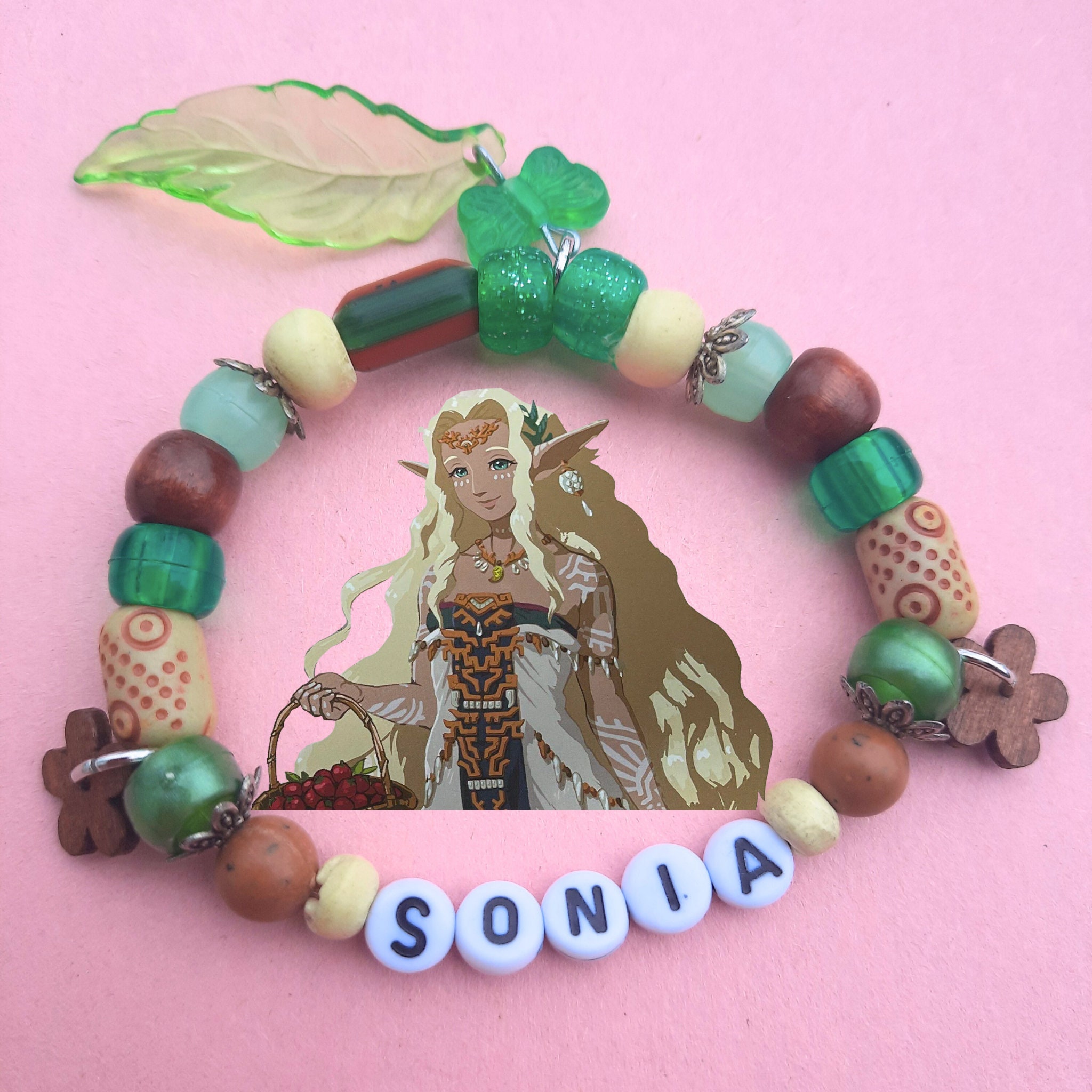 Zelda Tears of the Kingdom Character Bracelet- Sonia - Etsy