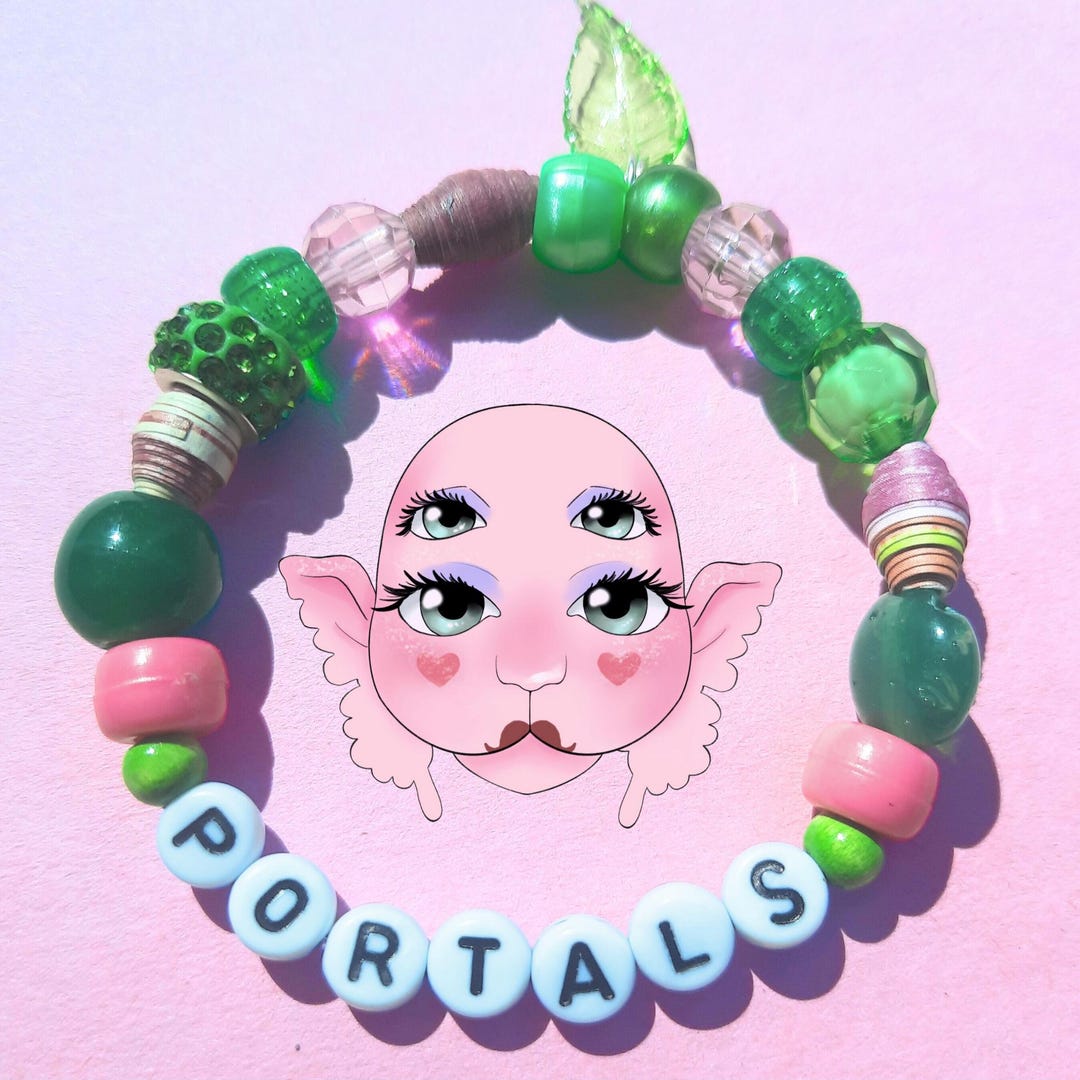 Portals Melanie Martinez Song Inspired Kandi Beaded Bracelet - Etsy
