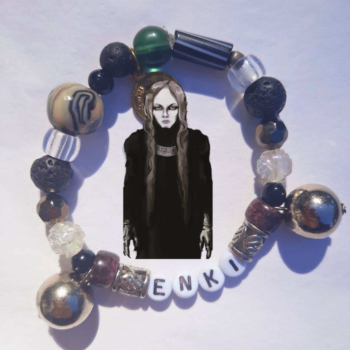 Bead Enki Fear and Hunger Bracelet - Etsy
