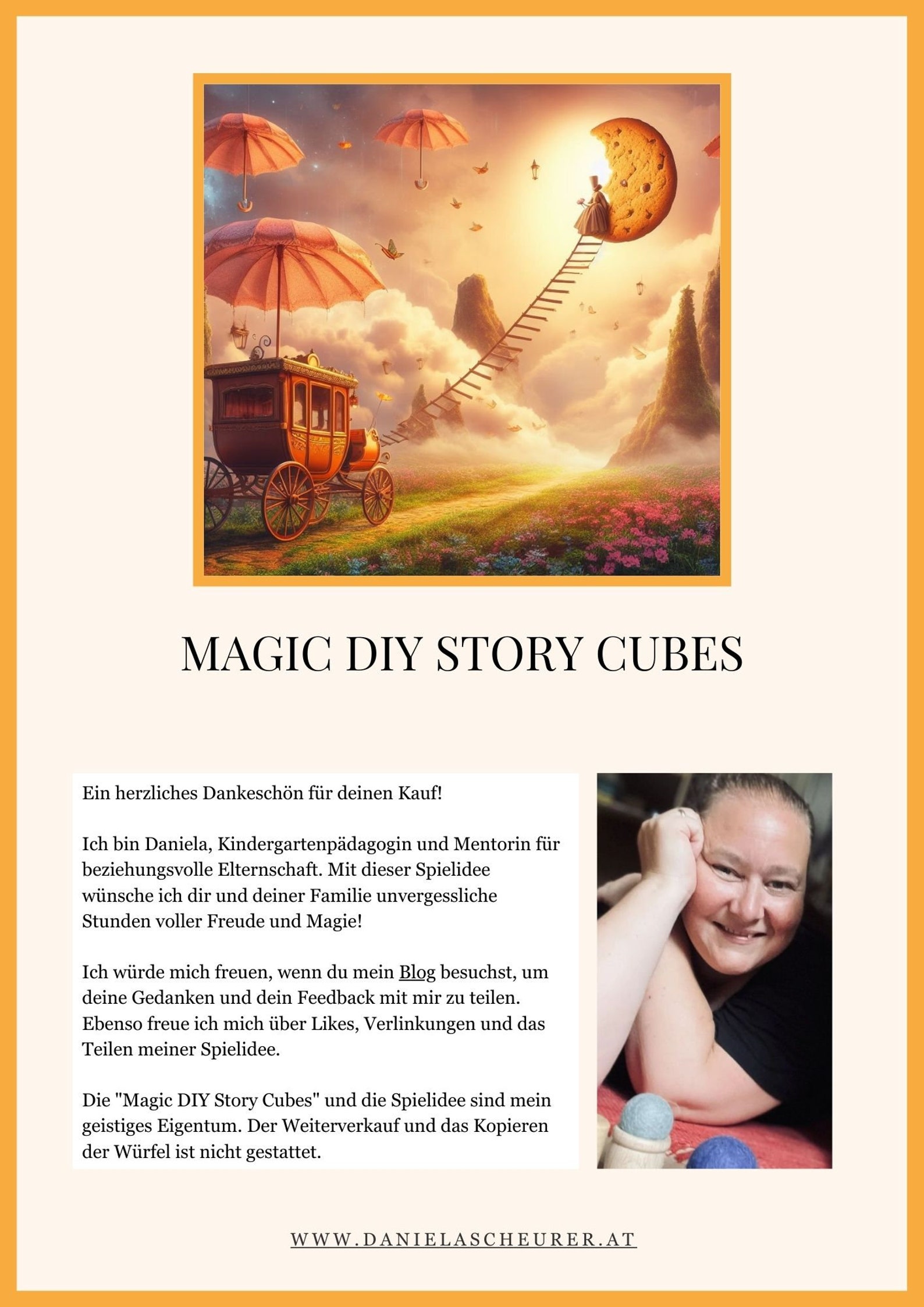 DIY Story Cubes, Real Photos, Instant Printable PDF, Montessori ...