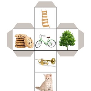 DIY Story Cubes, Real Photos, Instant Printable PDF, Montessori ...