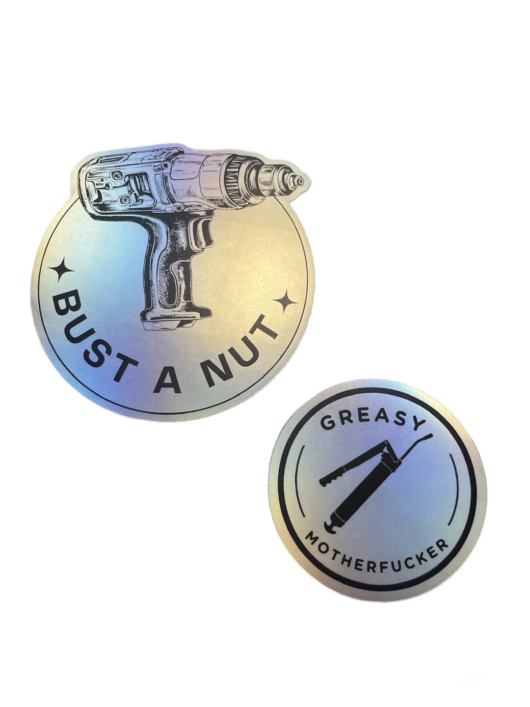 Holographic Hard Hat Sticker Pack - Etsy