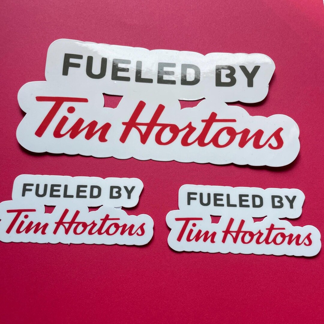 Tim Hortons Car Decal Tim Hortons Hard Hat Sticker - Etsy