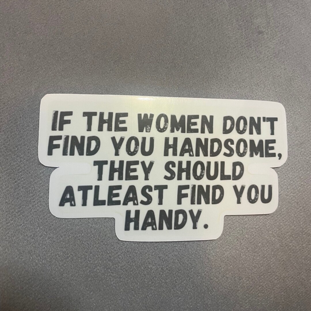 Handy Man Sticker Blue Collar Sticker Funny Sticker - Etsy