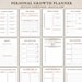 Personal Growth Journal Template, Editable Canva Template, Personal ...