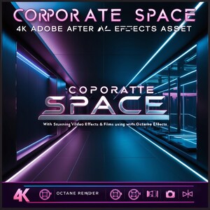 Corporate Space Adobe After Effects Asset - Etsy