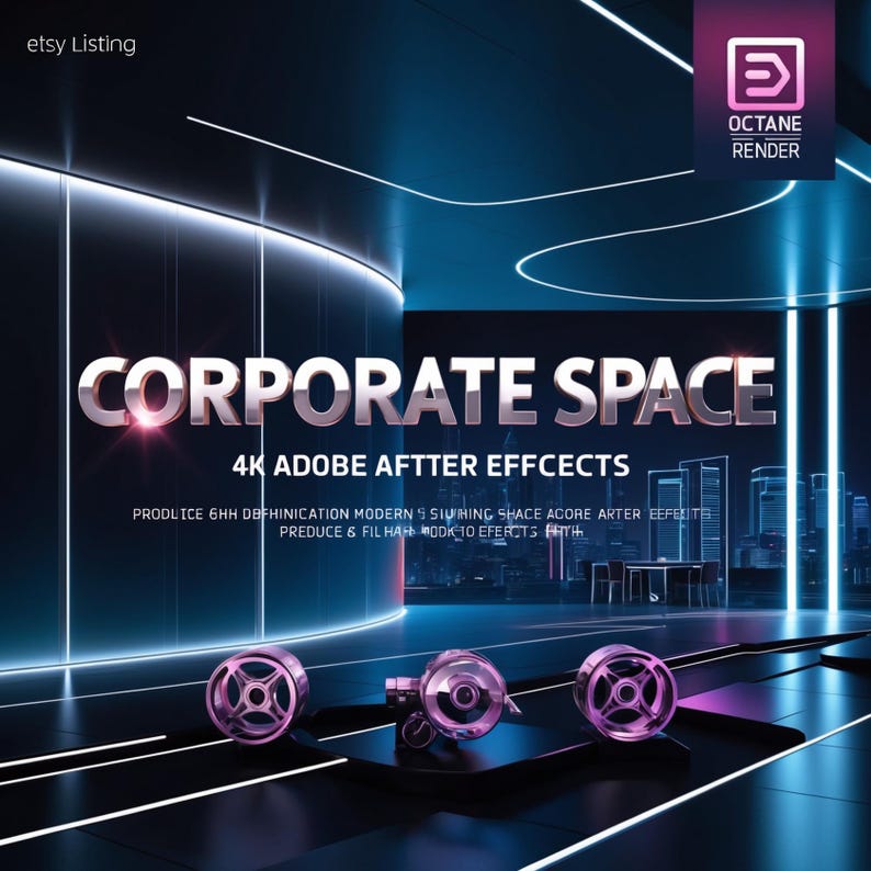 Corporate Space Adobe After Effects Asset - Etsy