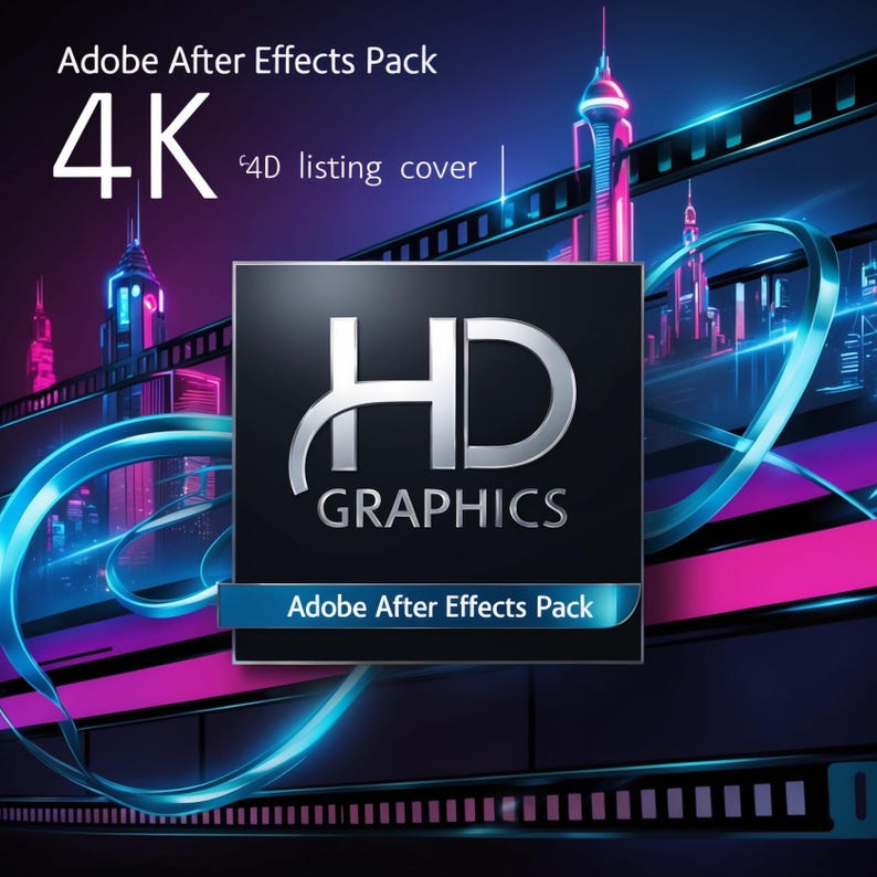 HD Graphics Adobe After Effects Pack - Etsy