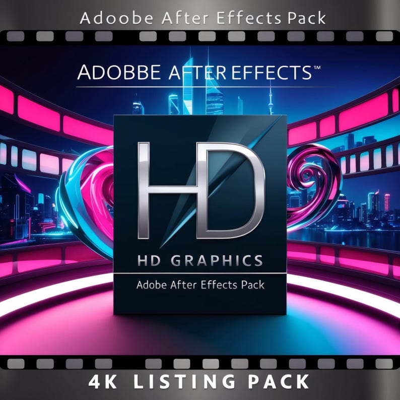 HD Graphics Adobe After Effects Pack - Etsy