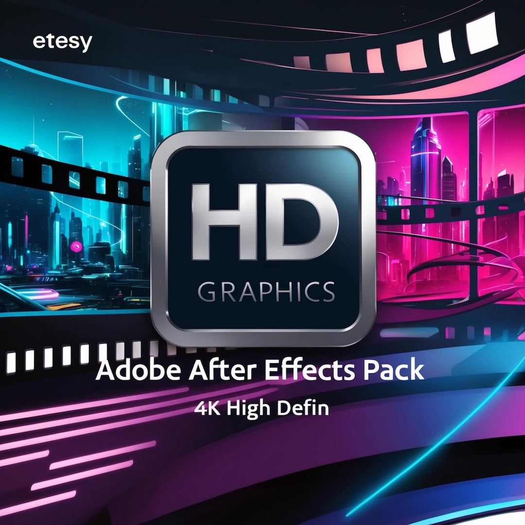 HD Graphics Adobe After Effects Pack - Etsy