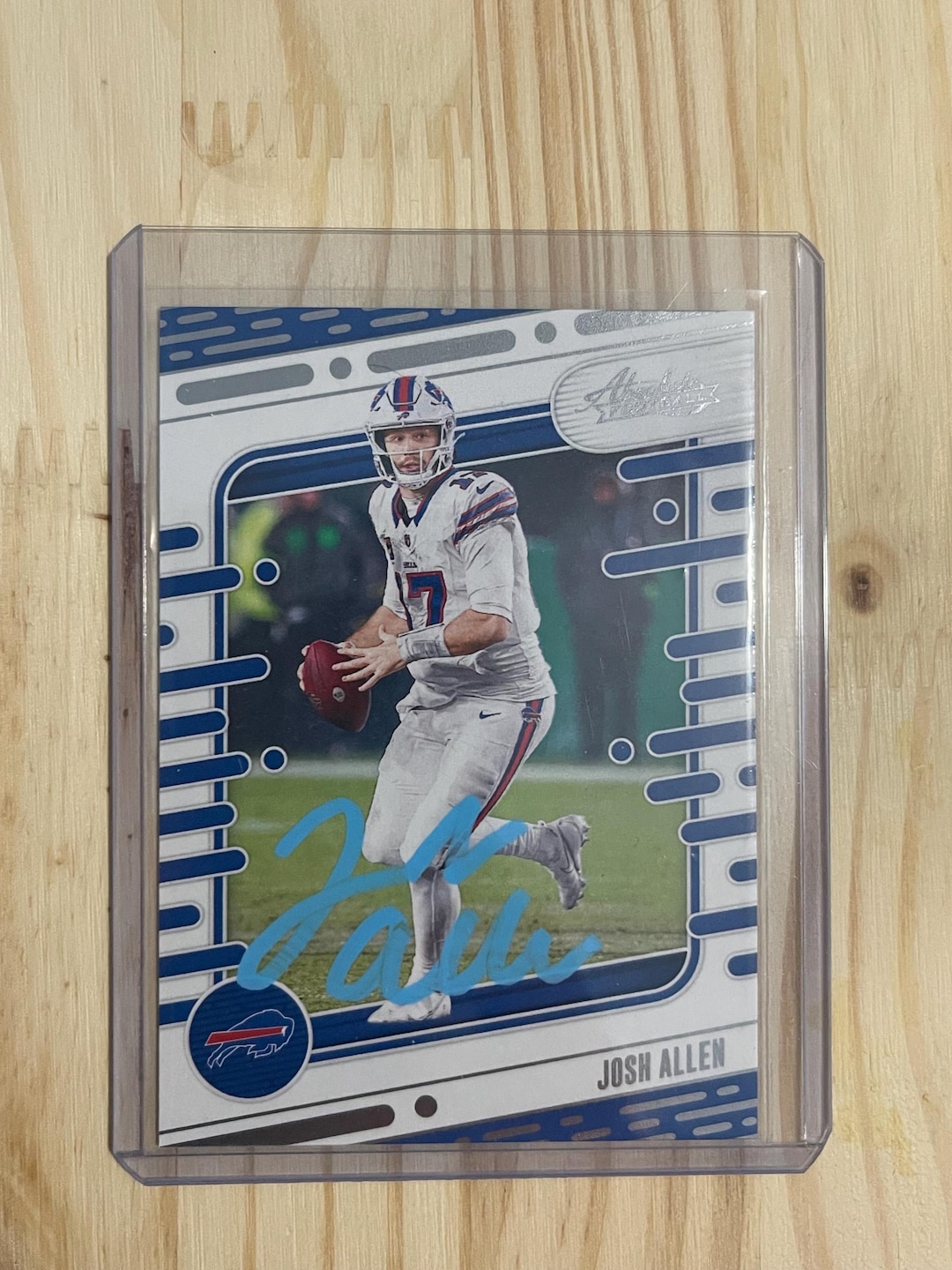 Josh Allen Autograph on Card Auto Buffalo Bills Football Card - Etsy