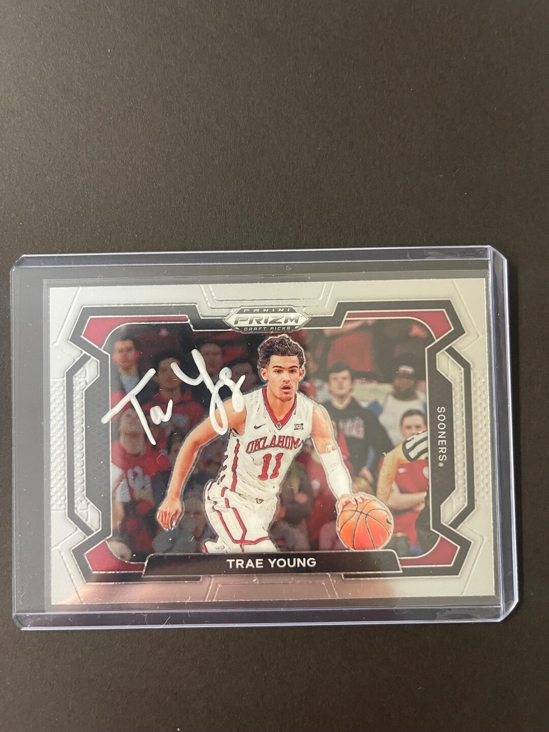 Trae Young Autograph on Card Auto Oklahoma Sooners Basketball Card - Etsy