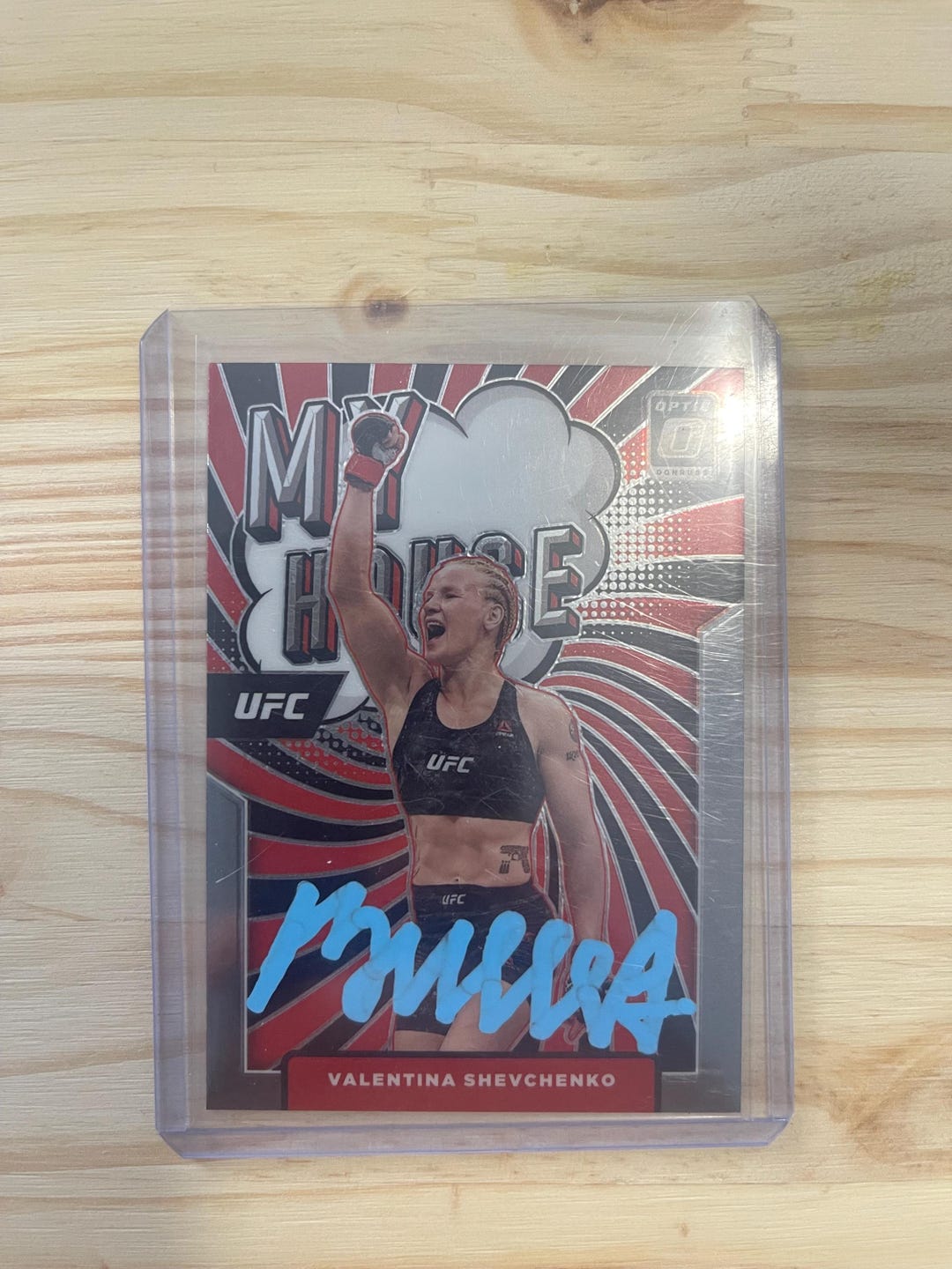 Valentina Shevchenko Autograph on Card Auto UFC MMA Card - Etsy