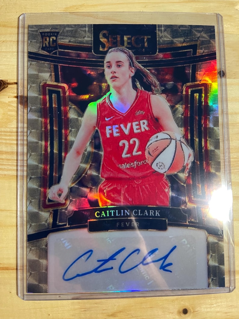 Caitlin Clark 1 of 1 Rookie (custom Novelty Reprint) (JUMBO) 5x7 ...