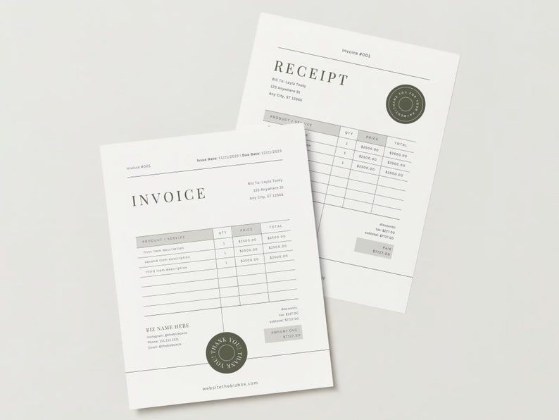 Invoice Template Download | Invoice Template | Invoice Tracker ...