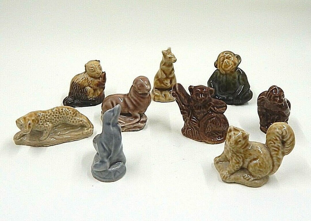 Wade Whimsies Sea Lion, Gorilla, Seal, Kangaroo, Chimpanzee, Cheetah ...