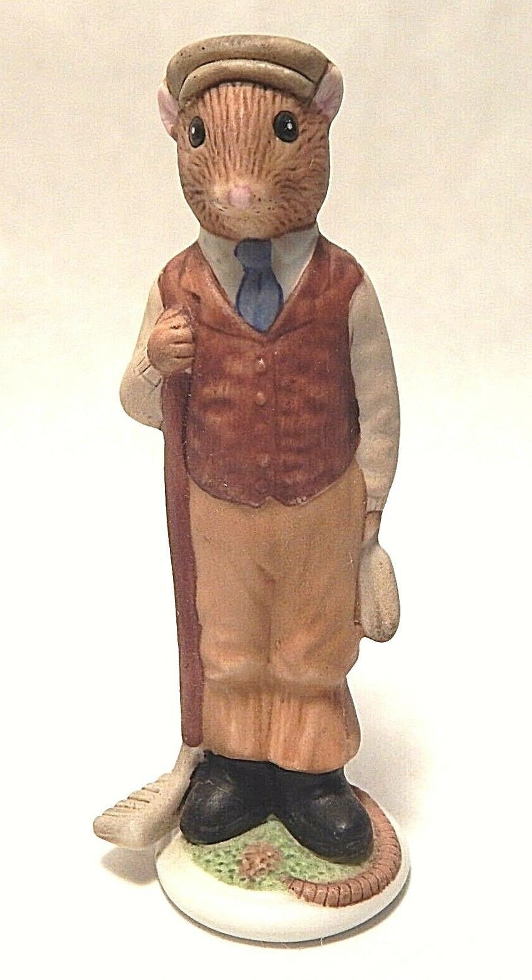 The Woodmouse Family Henry Mouse Figurine Franklin Mint 1985 - Etsy