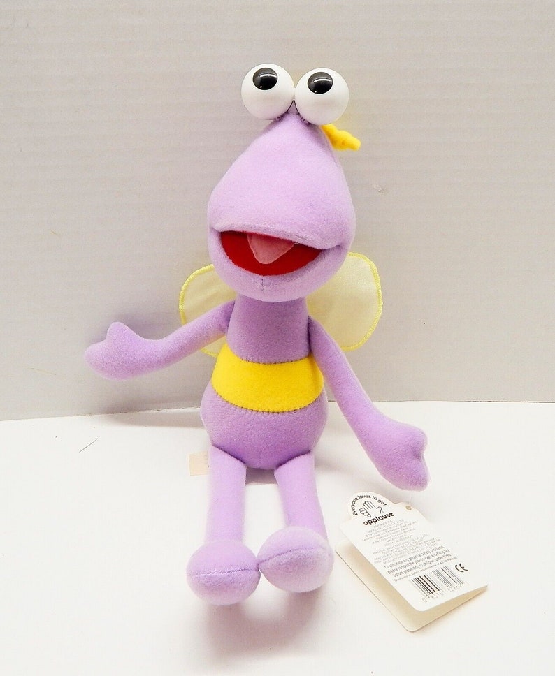 Sesame Street Twiddlebug Plush Doll Stuffed Applause Lavender - Etsy