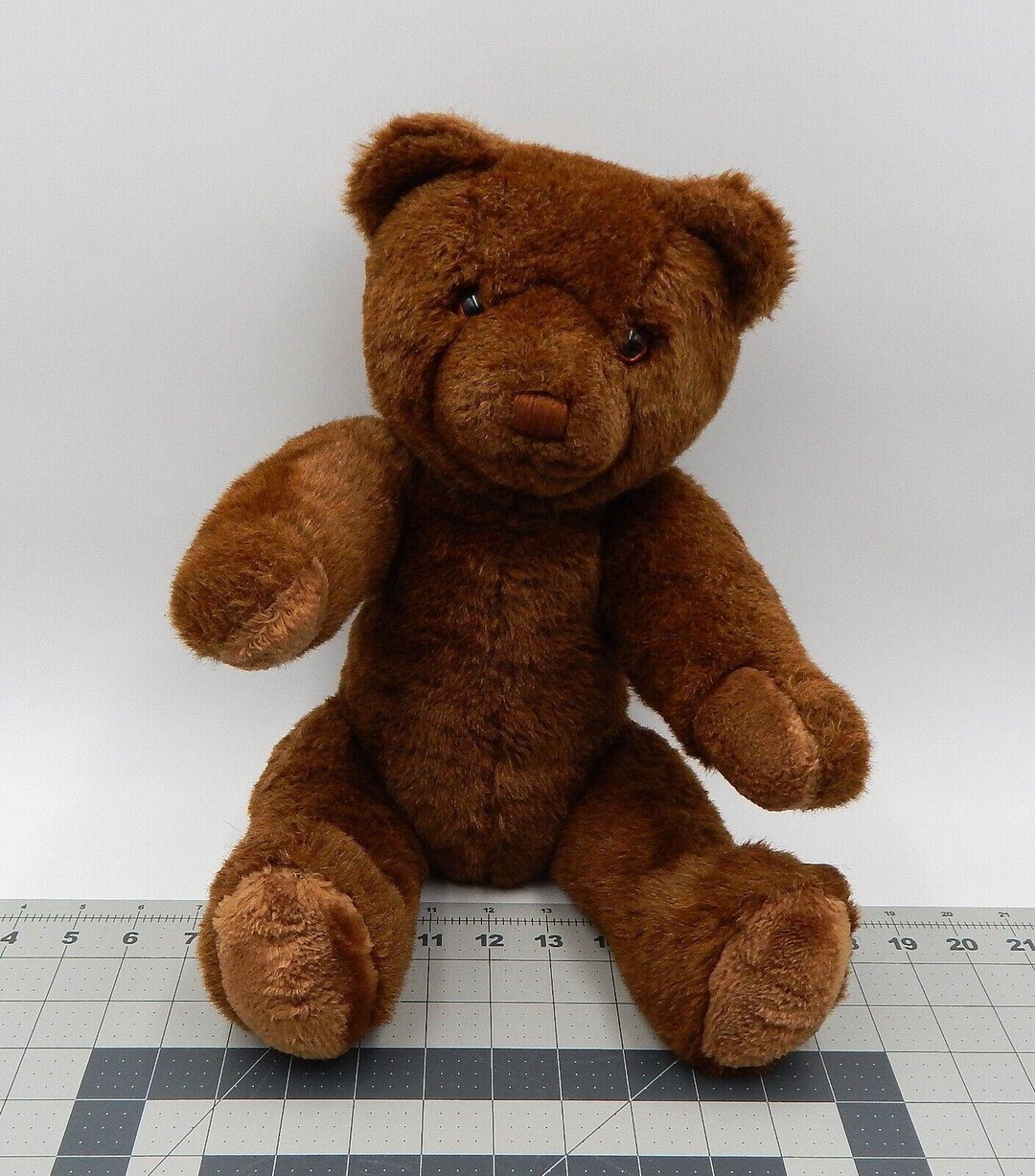 Applause Rochester Teddy Bear Plush 4156 Jointed 17 Inch Stuffed Animal ...