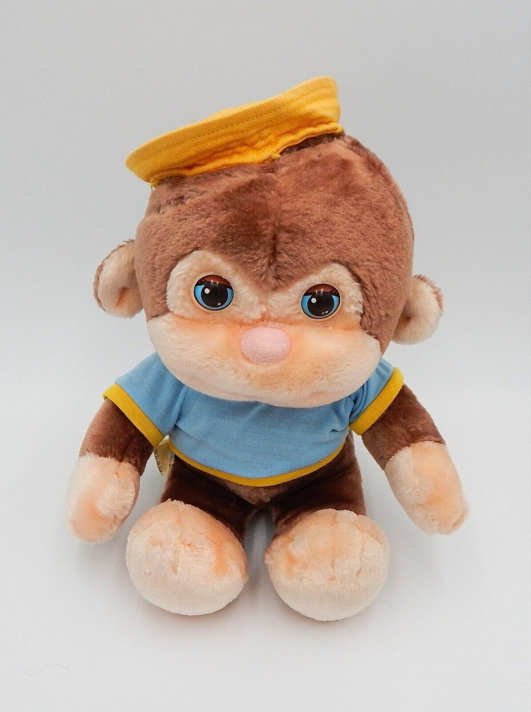 Hasbro Softies Googlies 10 Inch Monkey Wearing Blue Shirt 1986 - Etsy