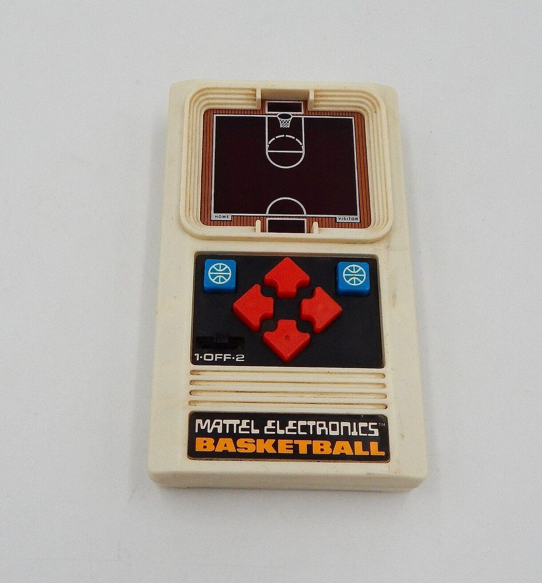 Mattel Electronics Classic Basketball Handheld Video Game 1978 Vintage ...