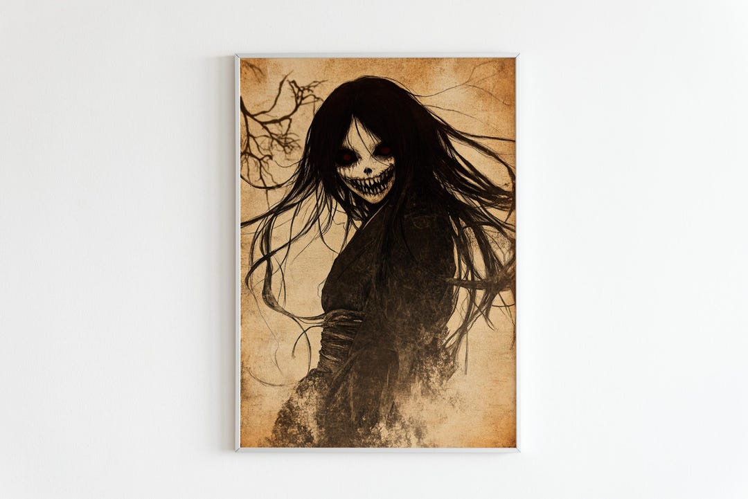 Dark Soul | Halloween Decor, Macabre Wall Art, Dark Fantasy Art, Gothic ...