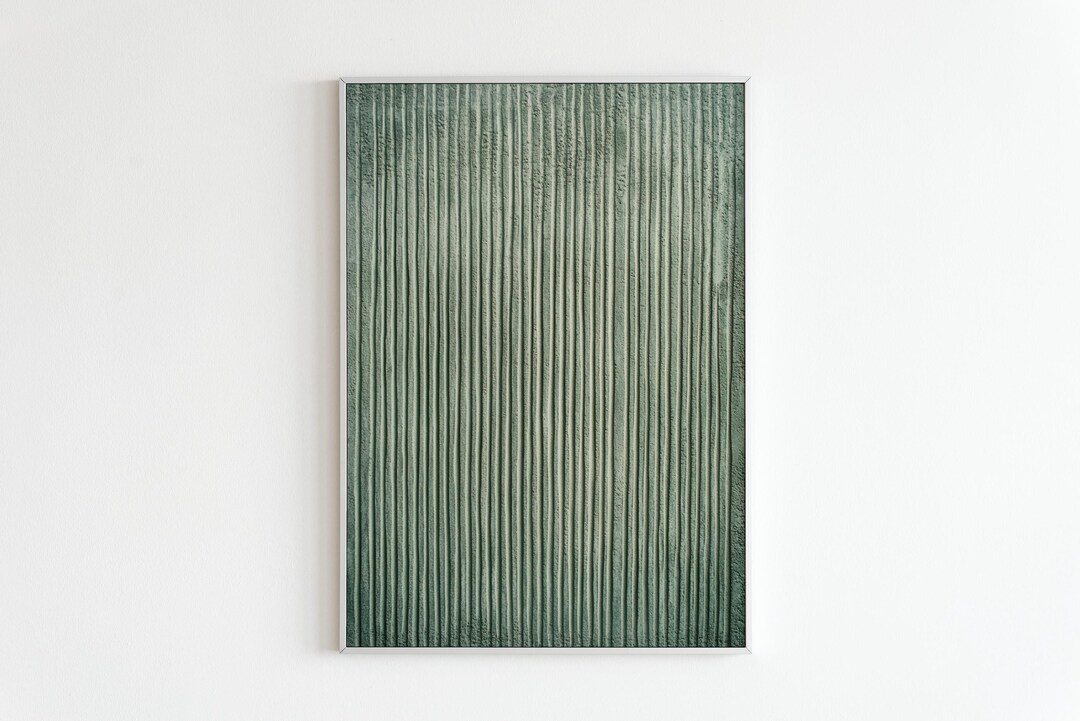 Wabi Sabi Textured Art | Sage Green Textured Wall Art, Wabi Sabi Wall ...