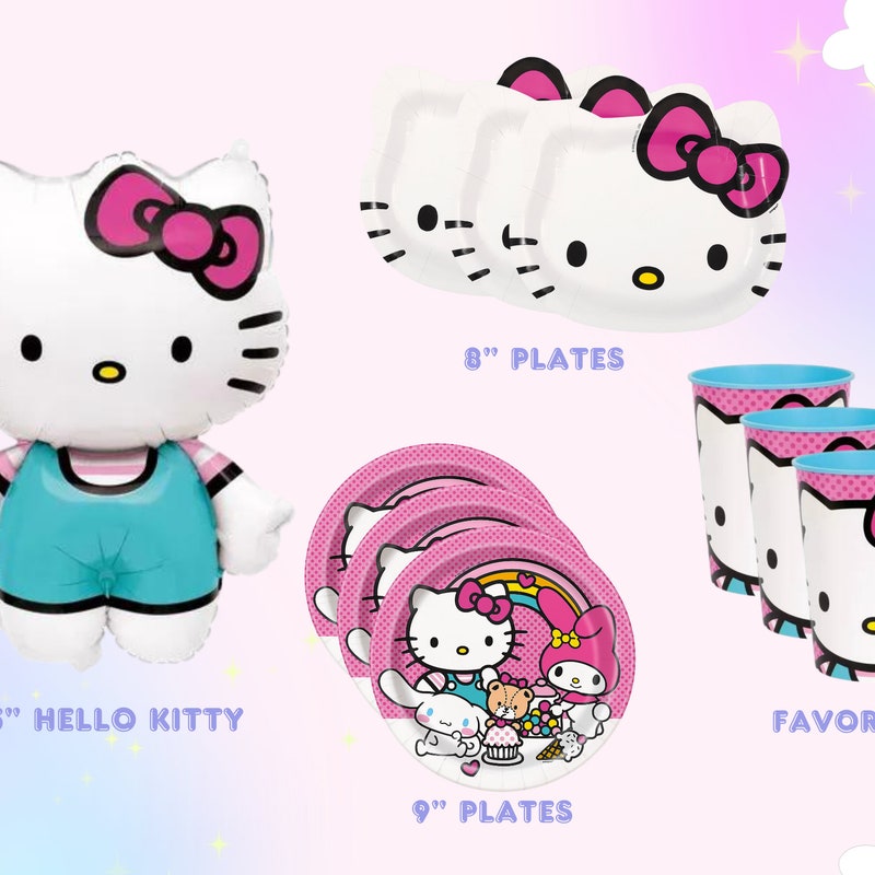 Hello Kiitty Party Favors - Etsy