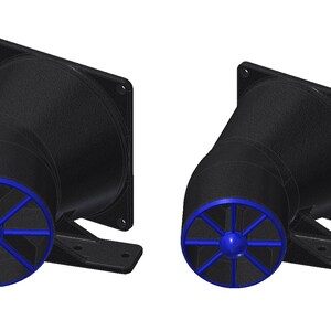 Sim Racing Wind Simulation Ducts DIY 120mm or 140mm Fans - Etsy
