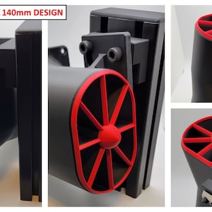 Sim Racing Wind Simulation Ducts (DIY) - 120mm or 140mm Fans - Etsy
