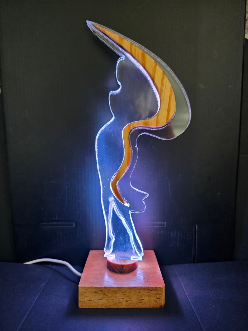 Venus Lightning | Dream | Abstract Figurines LED Lamp | Modern Art Home ...