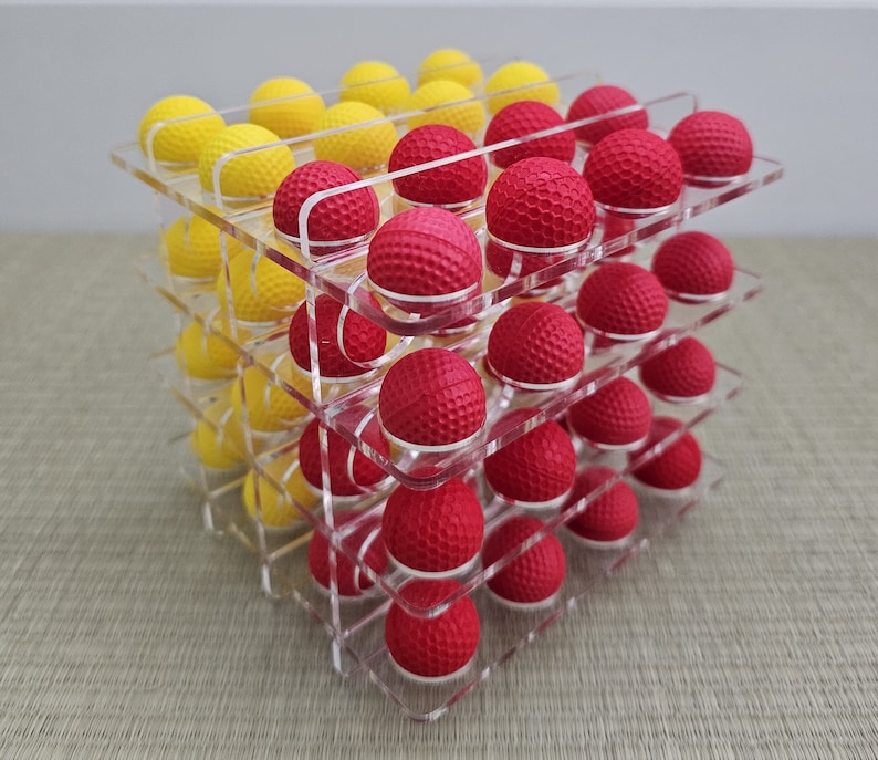 TESSERAXX 3D Tic-tac-toe Strategy Game and Night Light Intelligent Gift ...