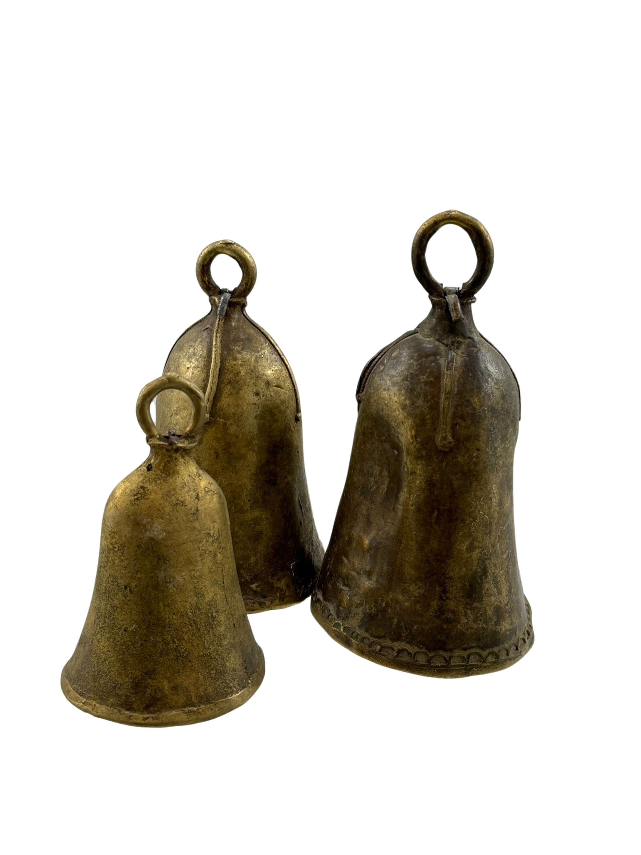 Antique African Bronze Cowbells Set of 3 - Etsy