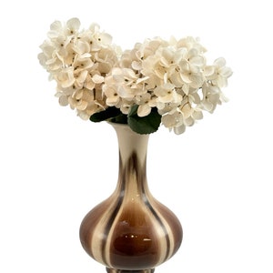 Coffee Reaction Glazed Morning Glory Vase - Etsy