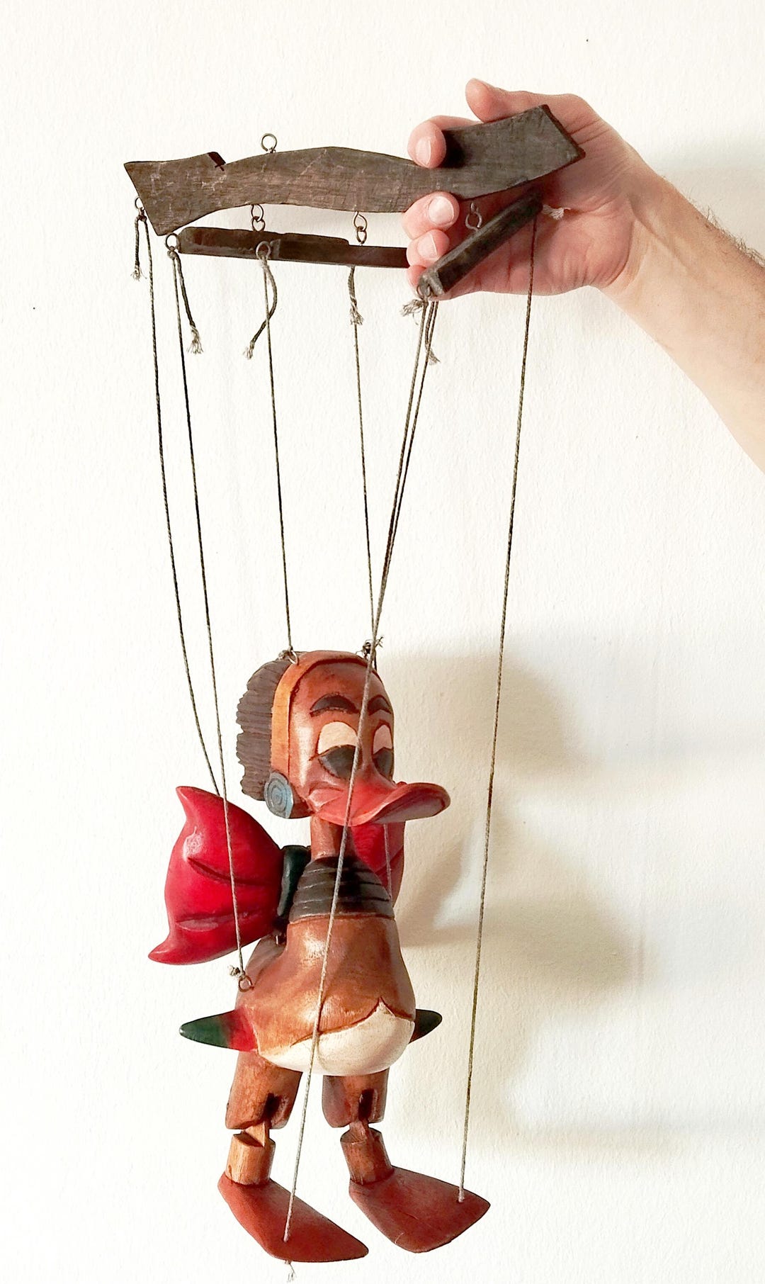 Antique Marionette Duck - Etsy