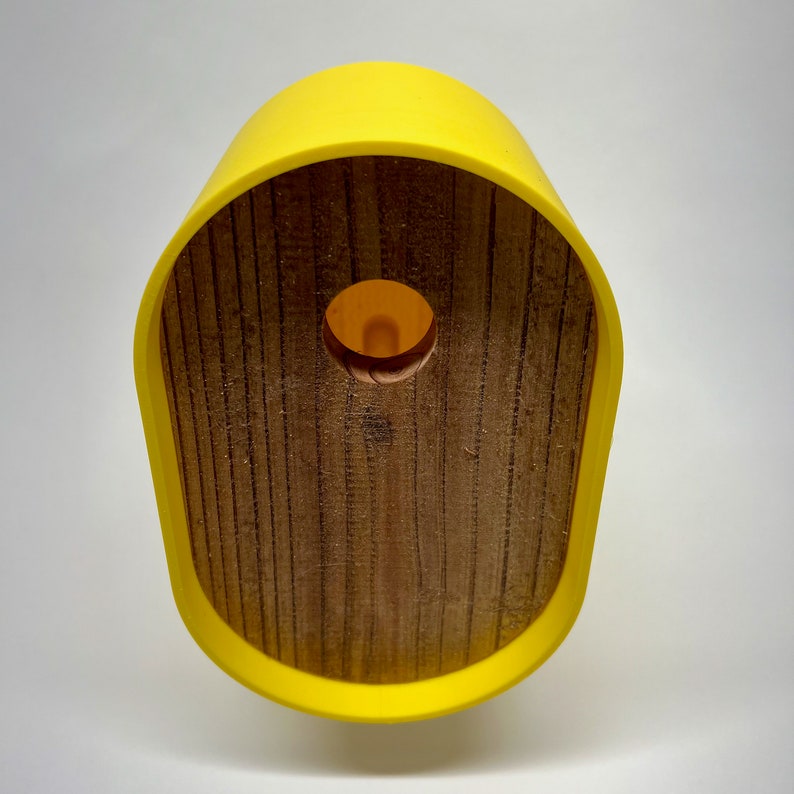 Modern Yellow Birdhouse - Etsy