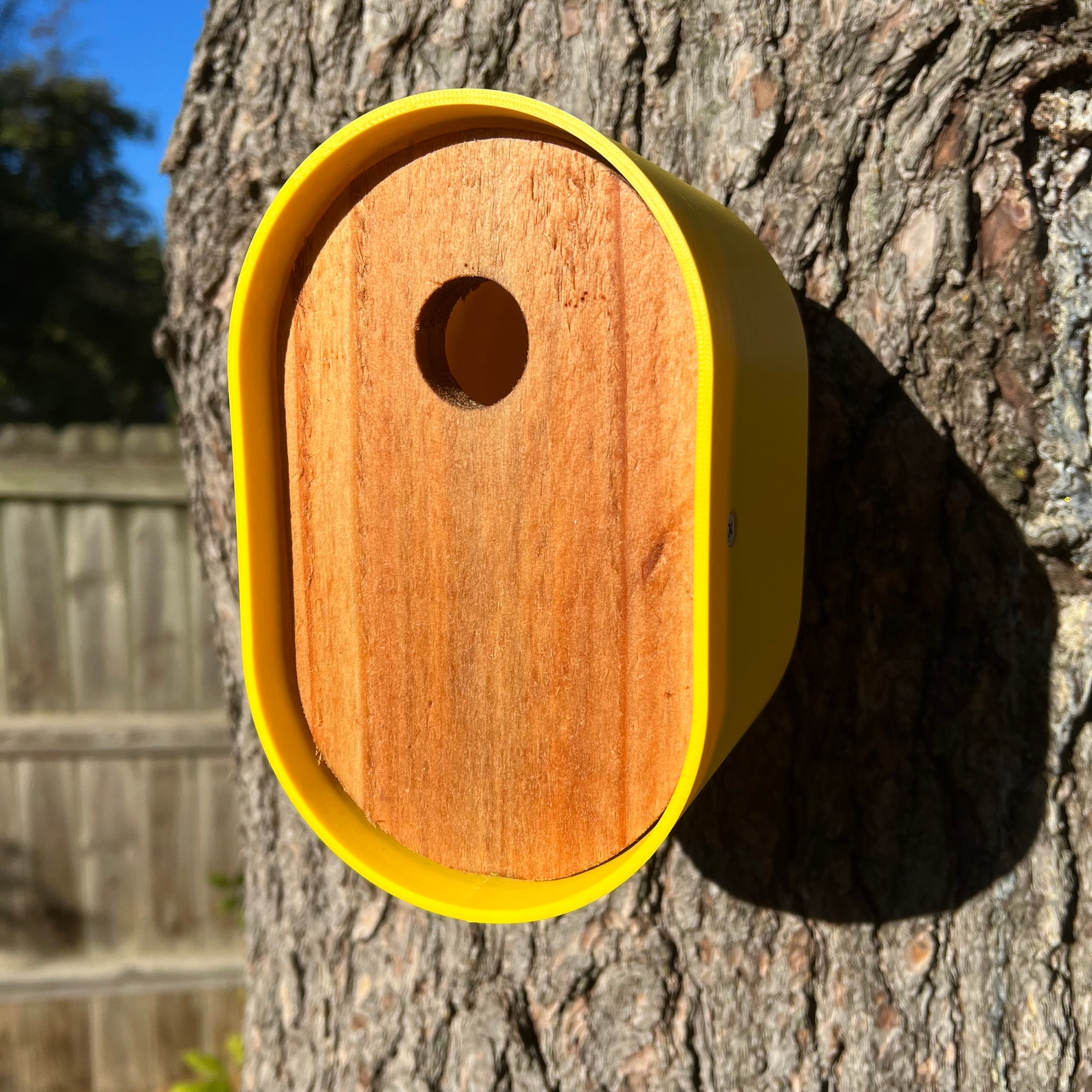 Modern Yellow Birdhouse - Etsy
