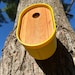 Modern Yellow Birdhouse - Etsy