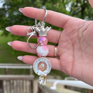 Keychain Bar Handmade Car House Keys Elegant Cute Queen King Donut ...