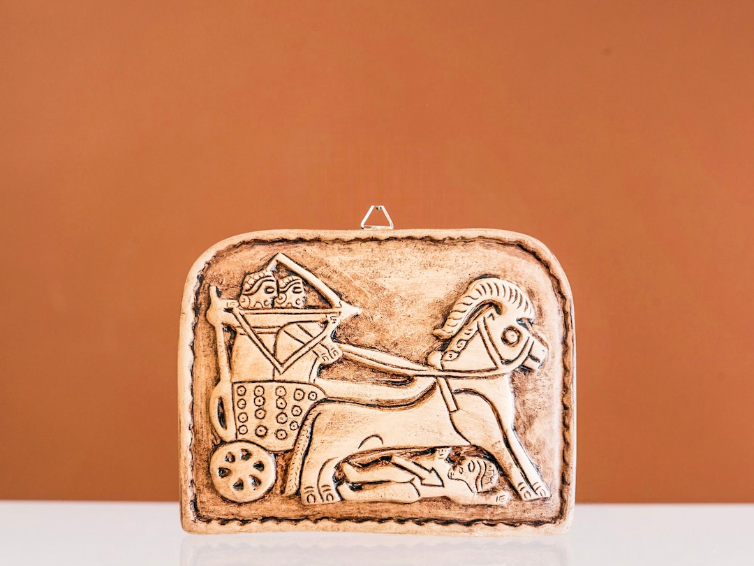 Sumerian God Adad, Ancient Sumerian Tablet, Mesopotamian Chariot Relief ...