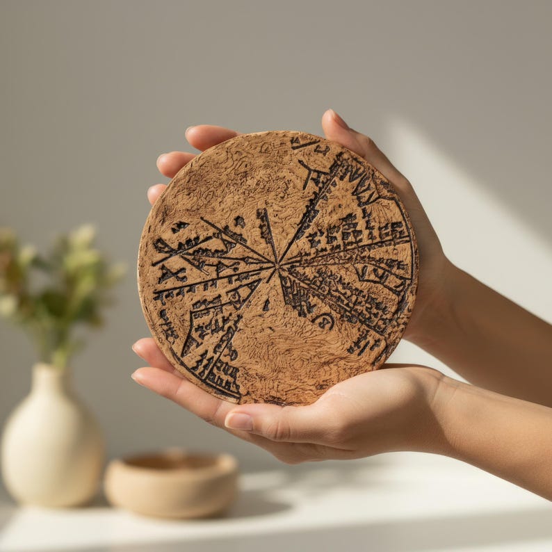 Ancient Sumerian Star Map – Babylonian Planisphere Replica ...