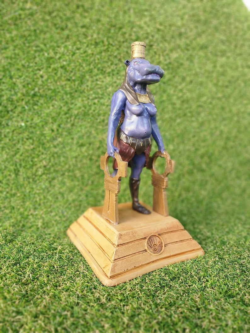 Taweret Statue, Egyptian Goddess of Fertility Figurine, Ancient ...