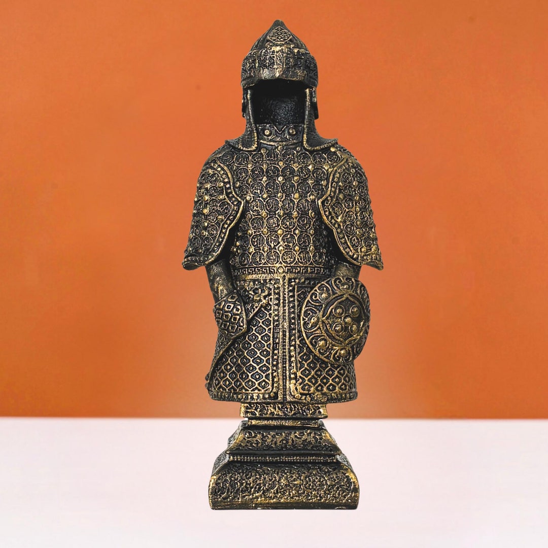 Handcrafted Ottoman Soldier Figurine – Imperial Warrior Statue ...