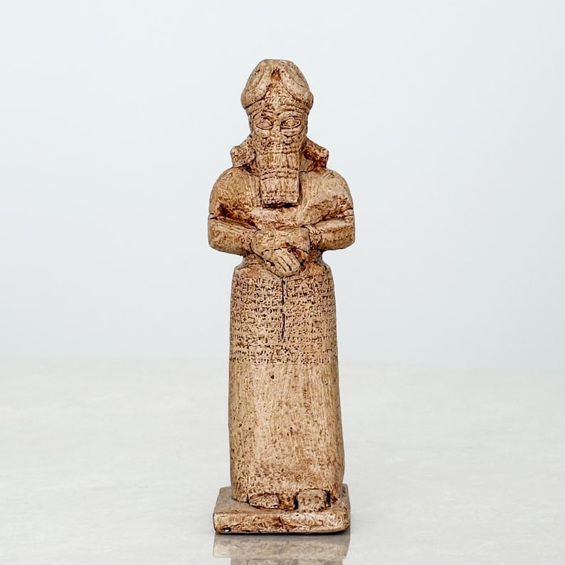 Nabu Statue – Mesopotamian God of Wisdom Sculpture, Babylonian Deity ...