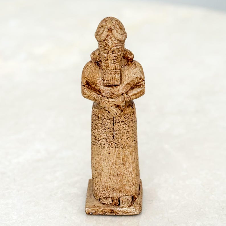 Nabu Statue – Mesopotamian God of Wisdom Sculpture, Babylonian Deity ...